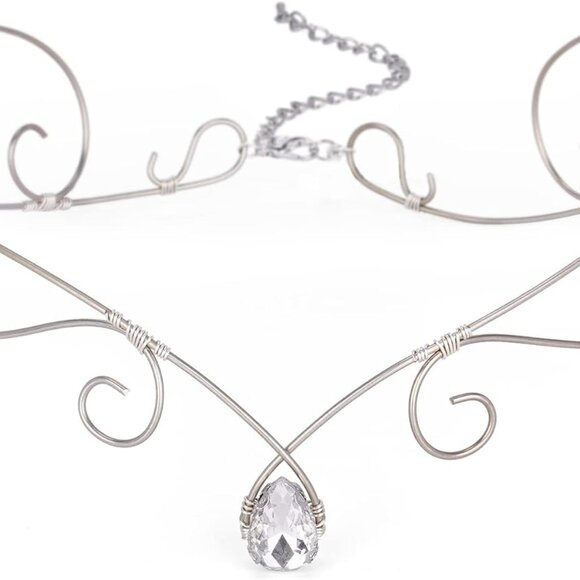 Other | Handmade Cross Cosplay Crown Tiara Princess Circlet Headband ...